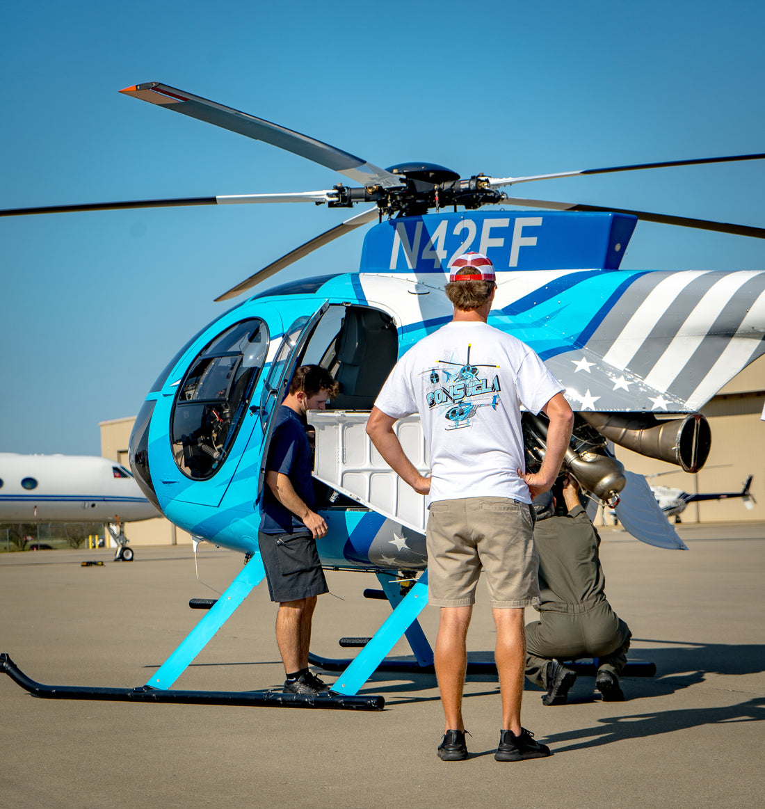 Cleetus Consuela Helicopter Shirt – Cleetus Mcfarland