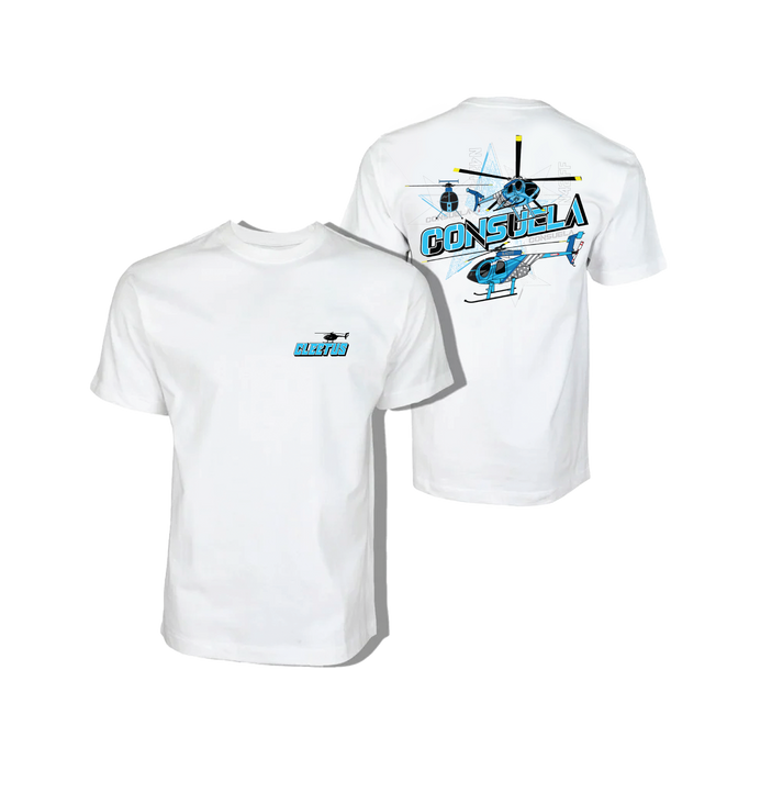 Cleetus Consuela Helicopter Shirt – Cleetus Mcfarland