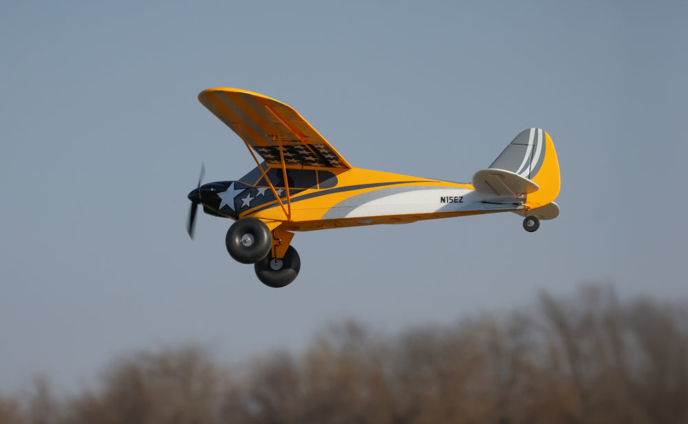 Cleetus Carbon Cub RC Airplane - No Battery/Charger – Cleetus Mcfarland