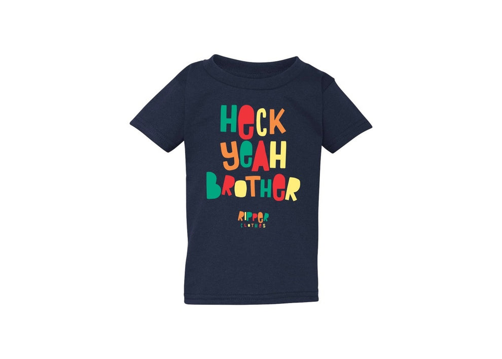 Toddler and Youth Heck Yeah Brother Shirt – Cleetus Mcfarland