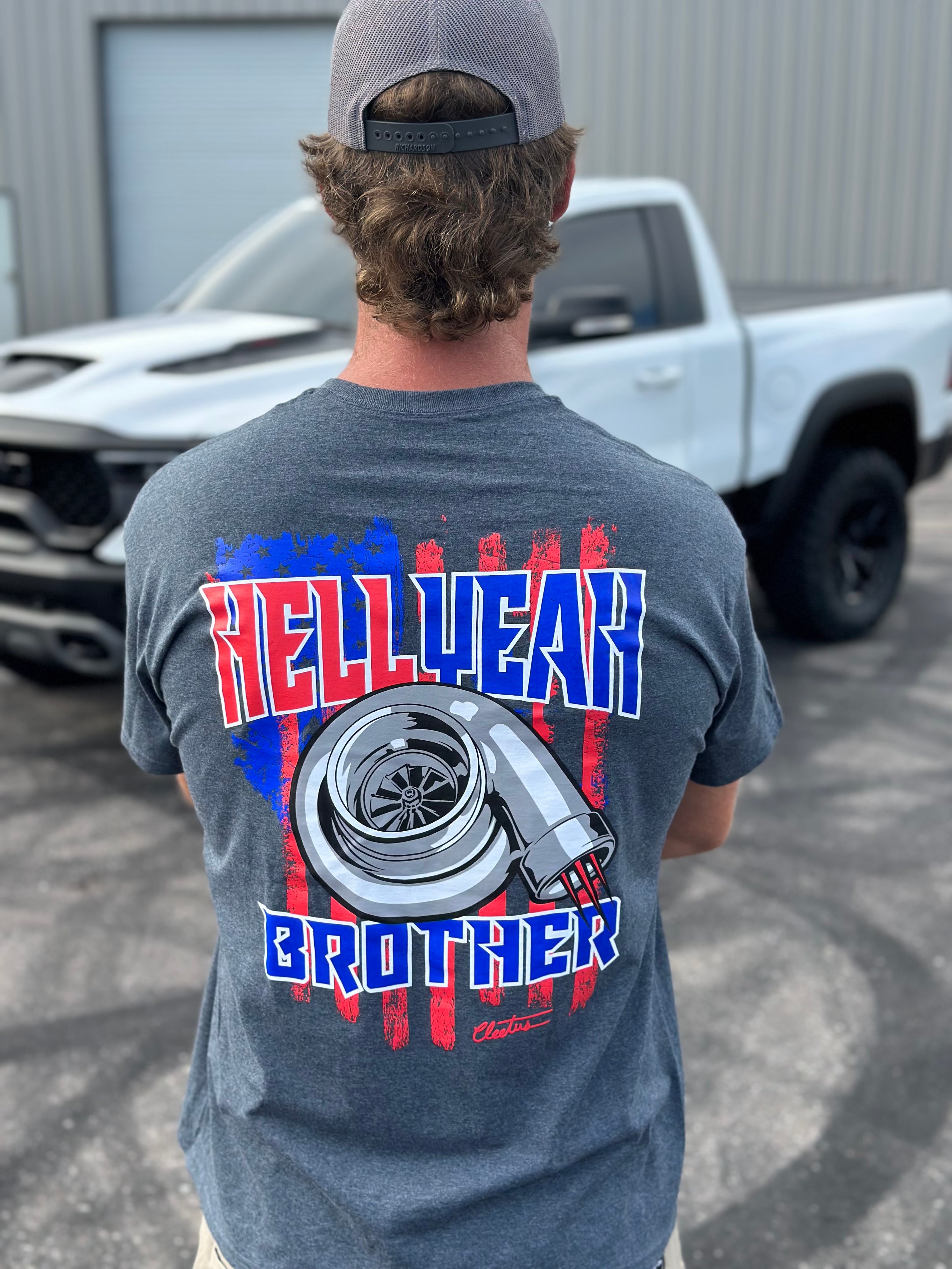 HELL YEAH BROTHER Shirt – Cleetus Mcfarland