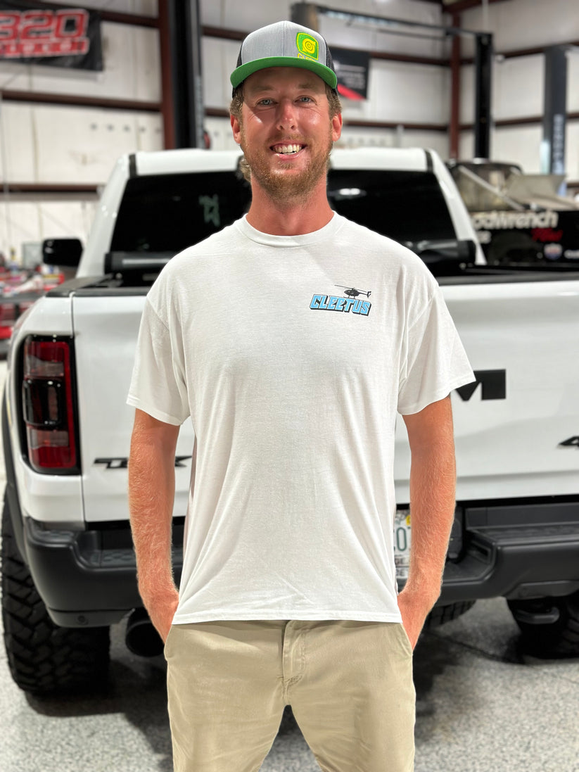 Cleetus Consuela Helicopter Shirt – Cleetus Mcfarland