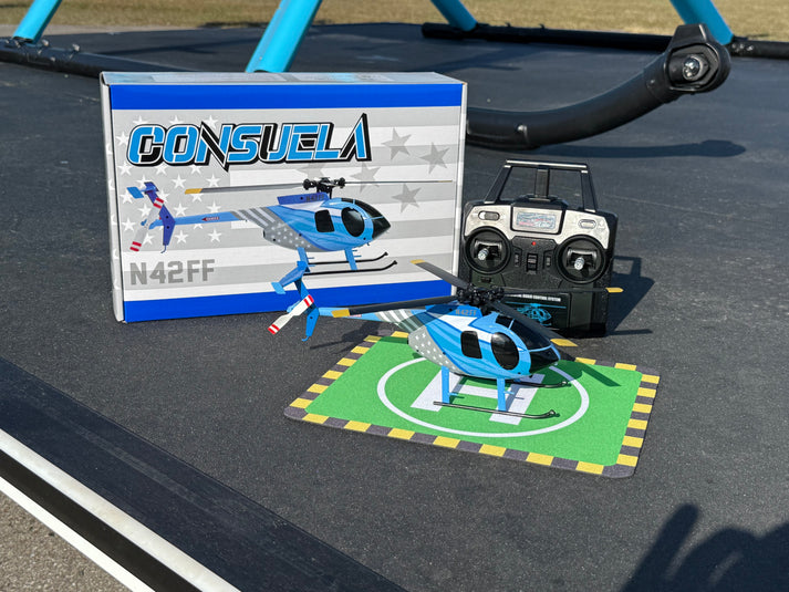 Custom Consuela RC Helicopter – Cleetus Mcfarland