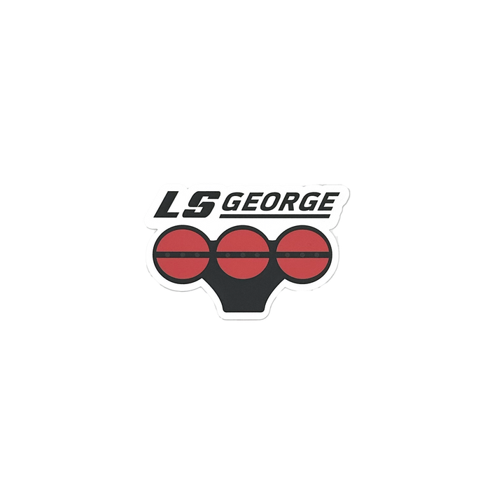 LS George Blower Sticker – Cleetus Mcfarland