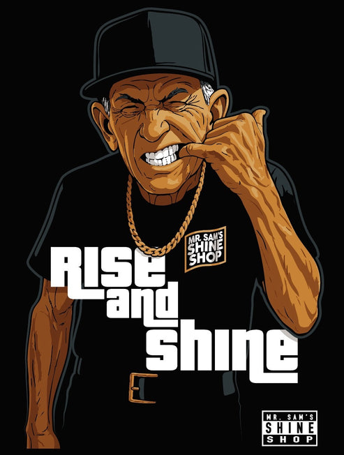 Mr. Sam's Rise and Shine Shirt and Spray Wax Bundle – Cleetus Mcfarland