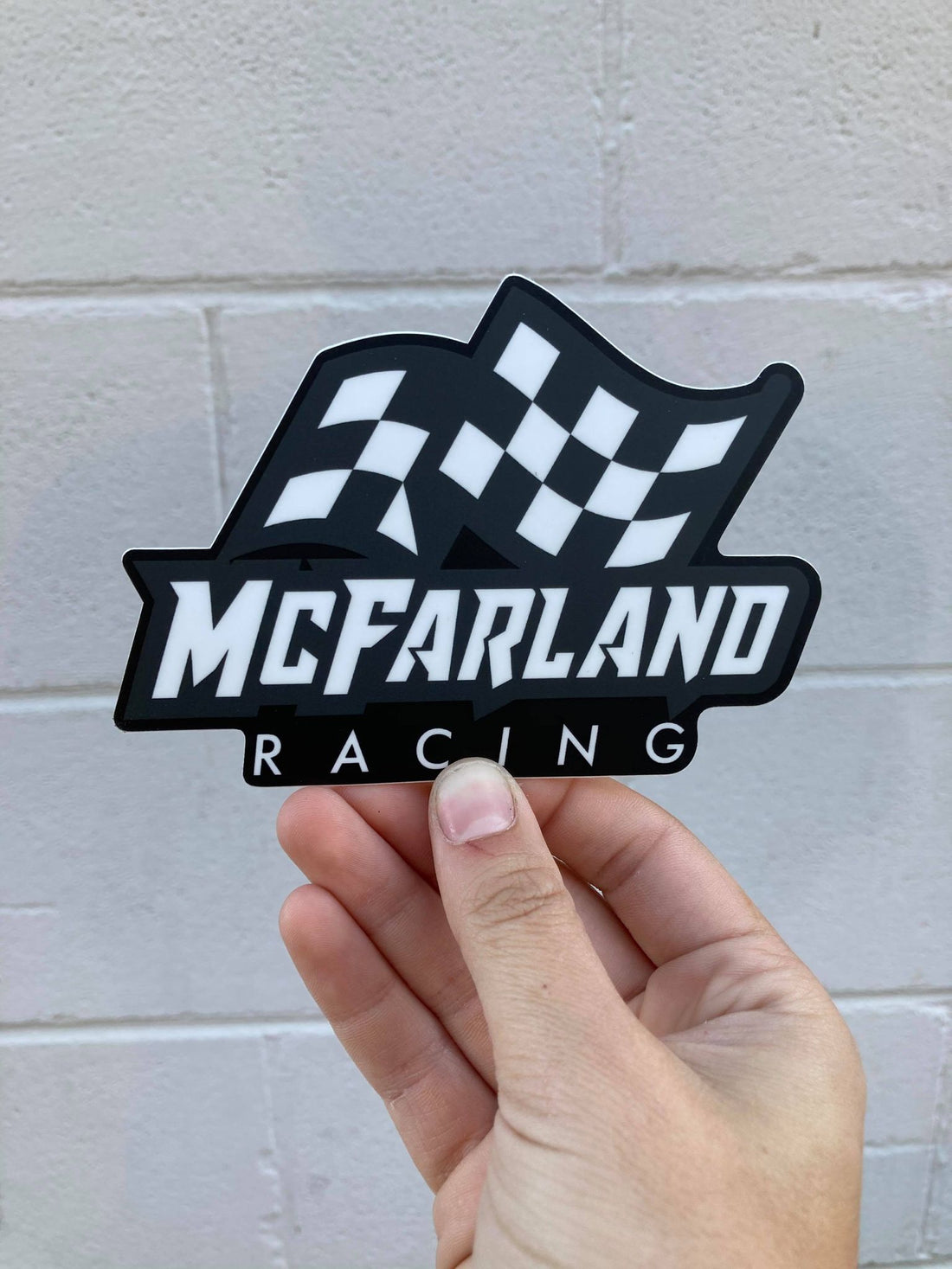 McFarland Racing Sticker – Cleetus Mcfarland