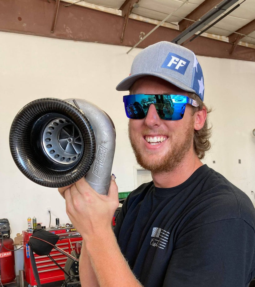 Red White and Blue Freedom Factory Snapback – Cleetus Mcfarland