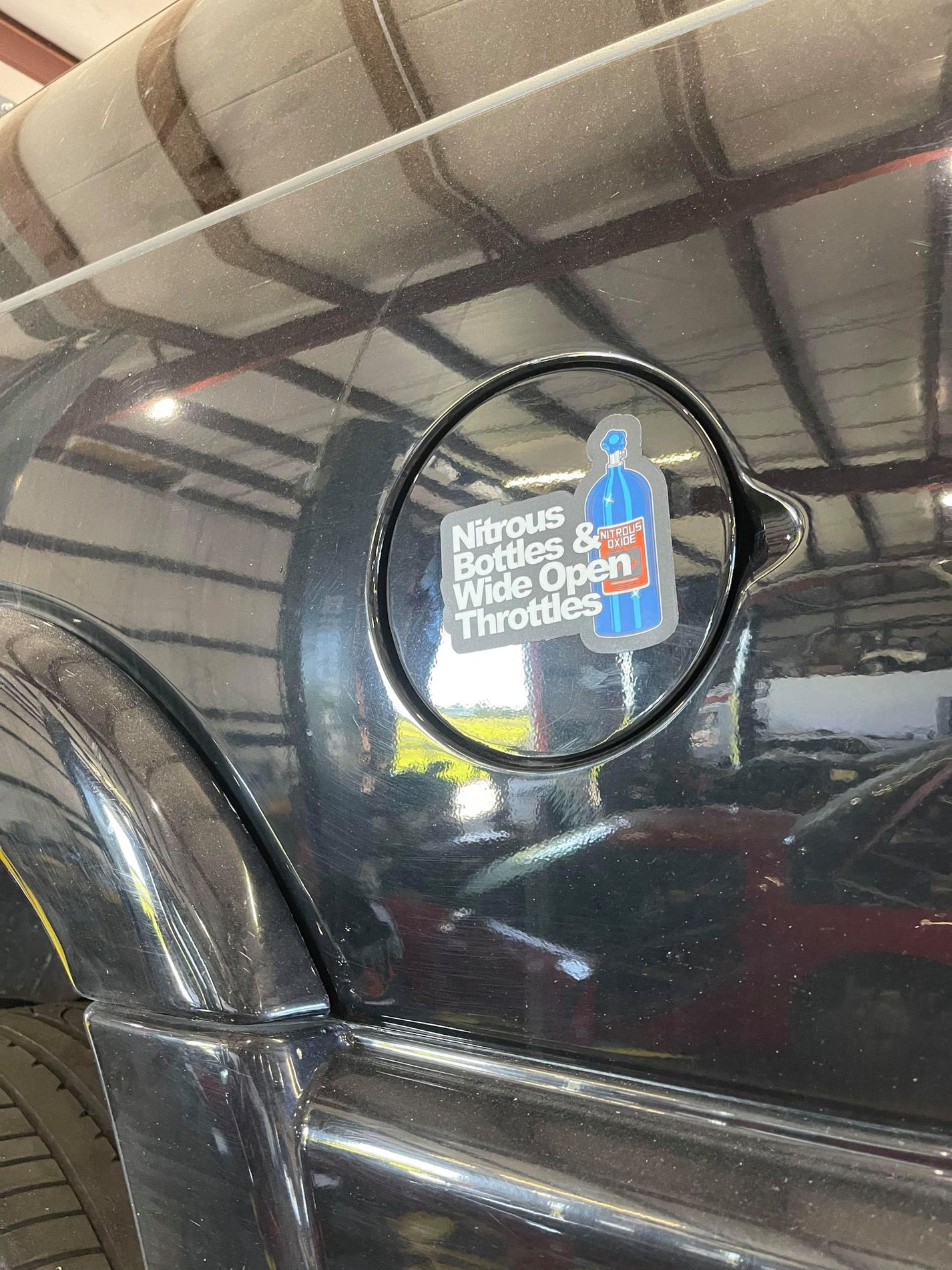 Nitrous Bottles Sticker – Cleetus Mcfarland