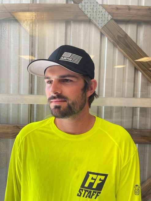 Cleetus Machined Logo Flexfit Hat – Cleetus Mcfarland